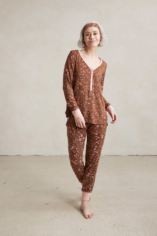 Floral Pajama Sets & Loungewear - Emmy Flower Collection