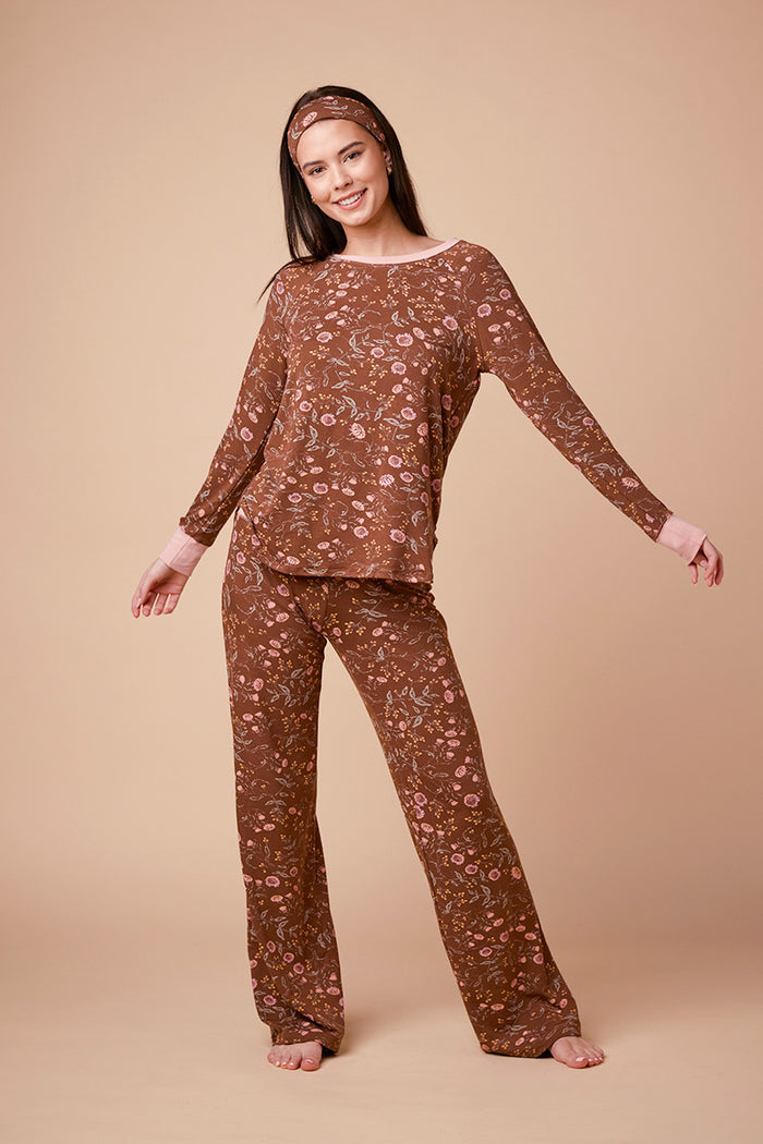 Floral Pajama Sets & Loungewear - Emmy Flower Collection